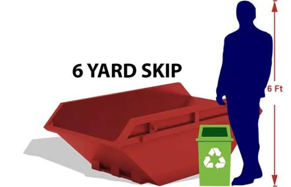 6 Yard Skip Hire Medway & Kent | Book Builder Skip Online